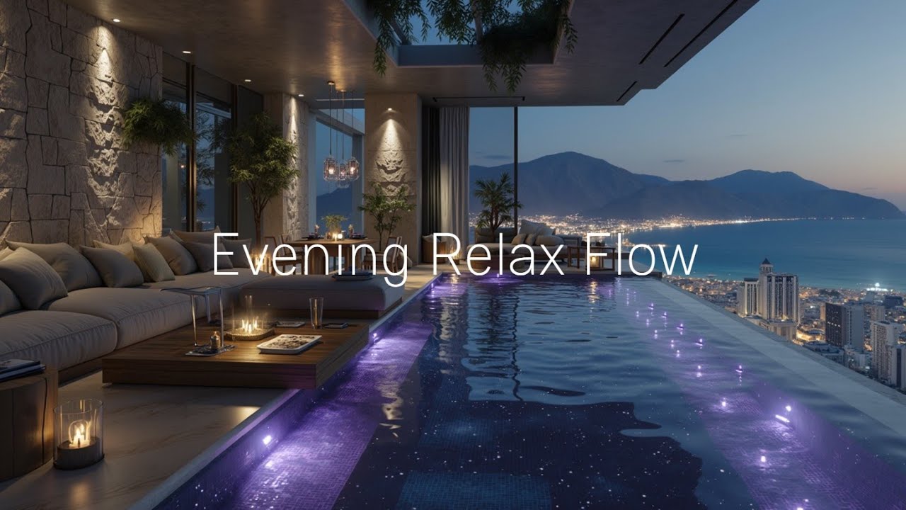 Deep House Mix ~ Night Chill Vibes on a Rooftop Pool | Relaxing House ...