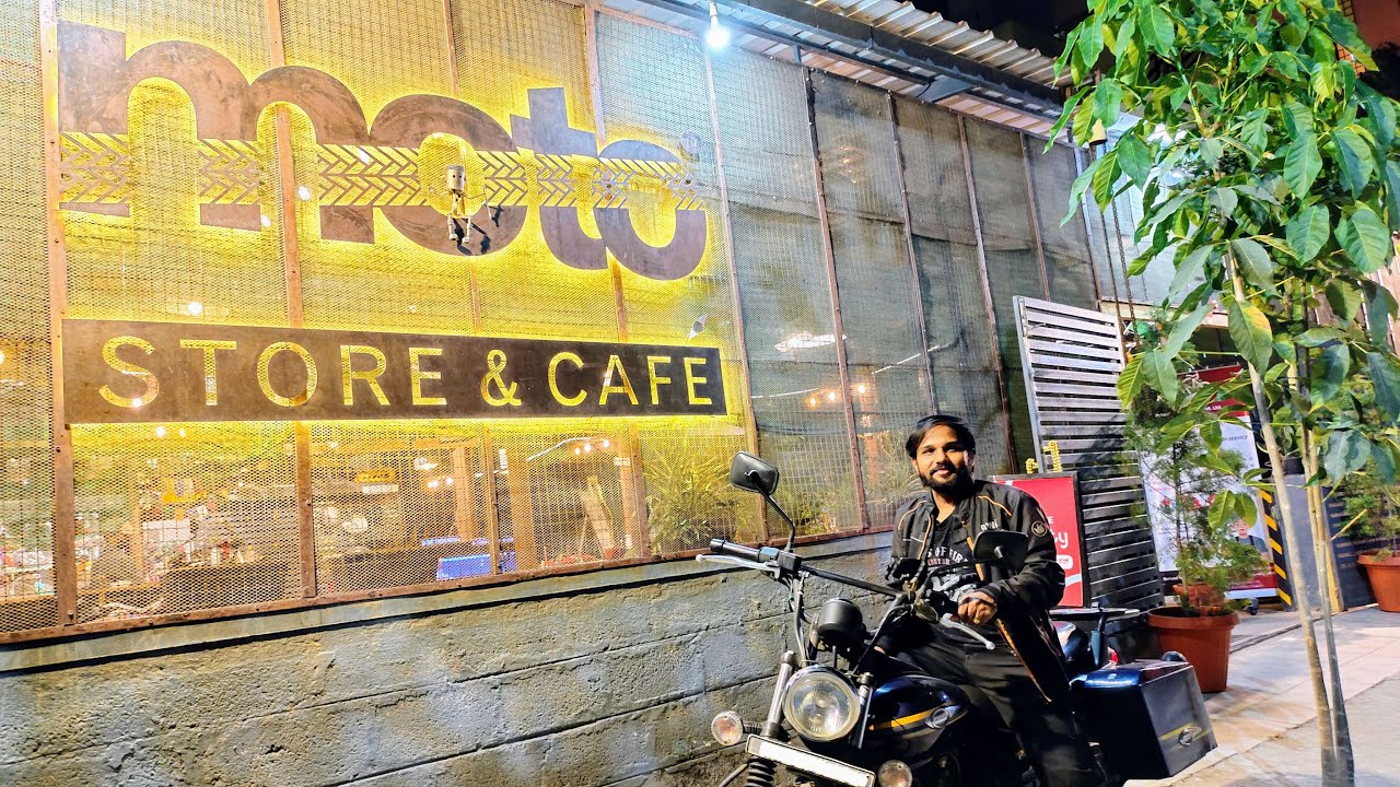 Sunday Evening Ride to Bike Theme Cafe | MOTO STORE and CAFE - YouTube
