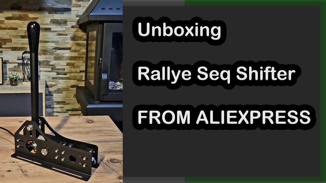 AliExpress Sim Racing Sequential Shifter Unboxing - John Pol Tv - YouTube