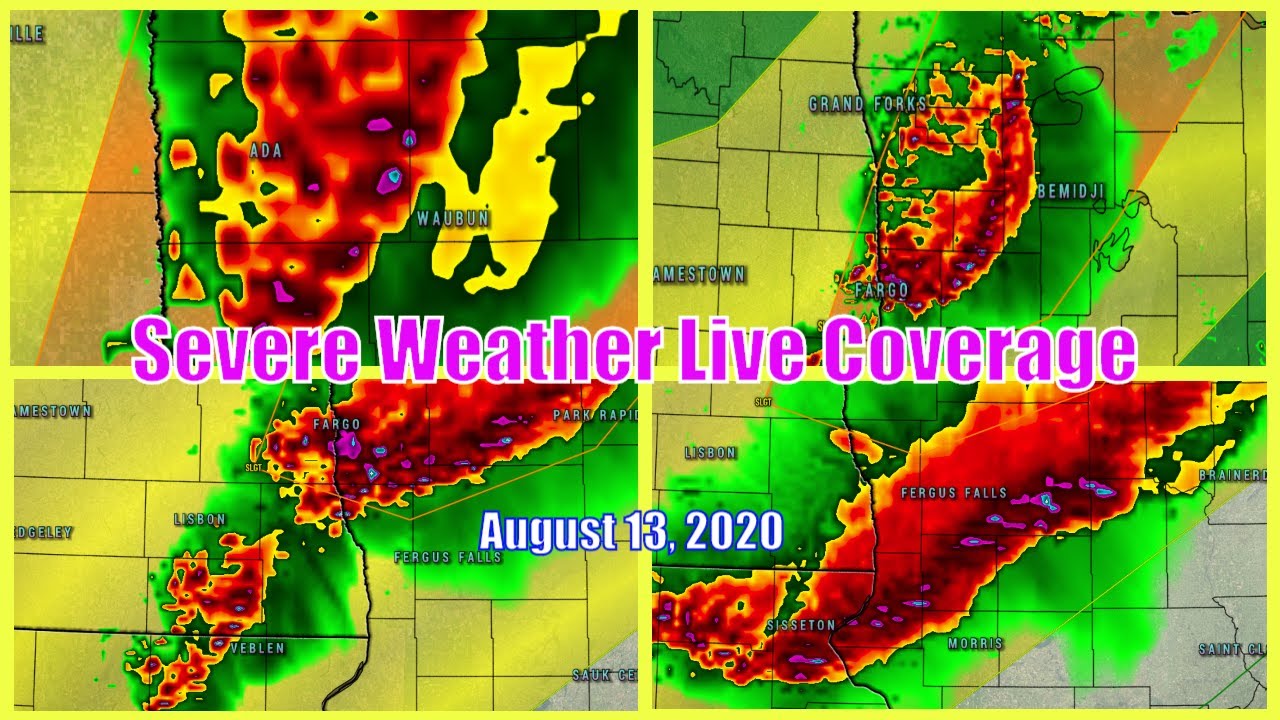 Severe Weather Live Coverage - Enhanced Severe Storms - The Severe ...