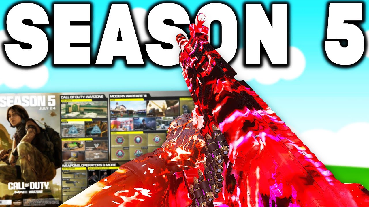 HUGE *NEW* SEASON 5 CALL OF DUTY UPDATE!🤯 (Gaming Livestream) - YouTube