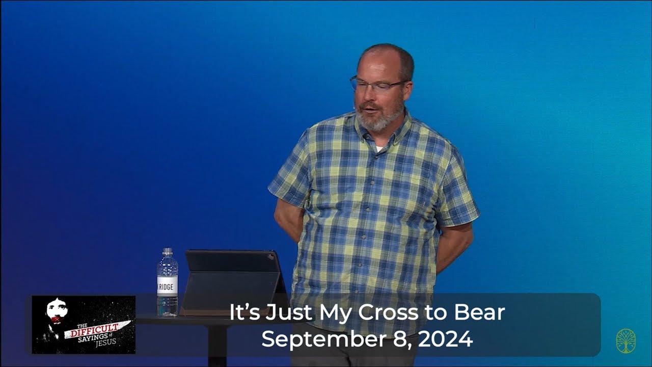 It's Just My Cross to Bear - 9AM - YouTube