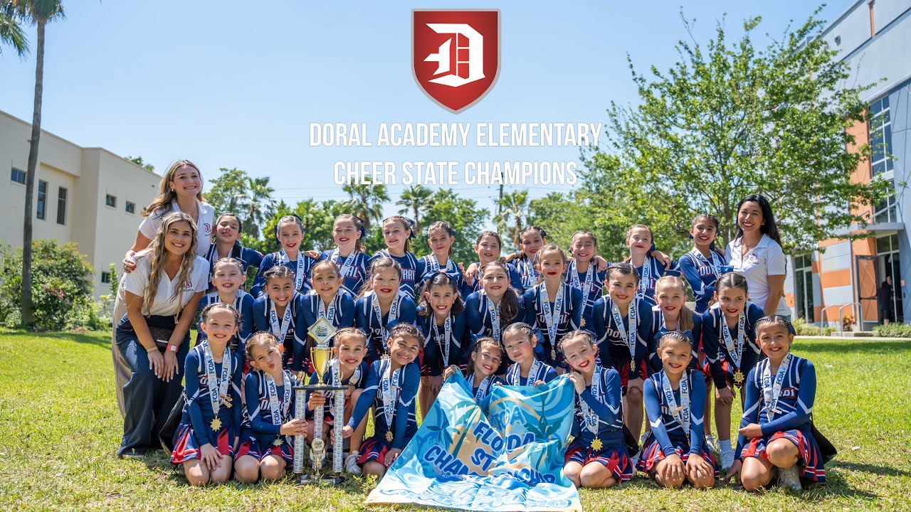 Doral Academy Elementary - State Cheer Competition - YouTube