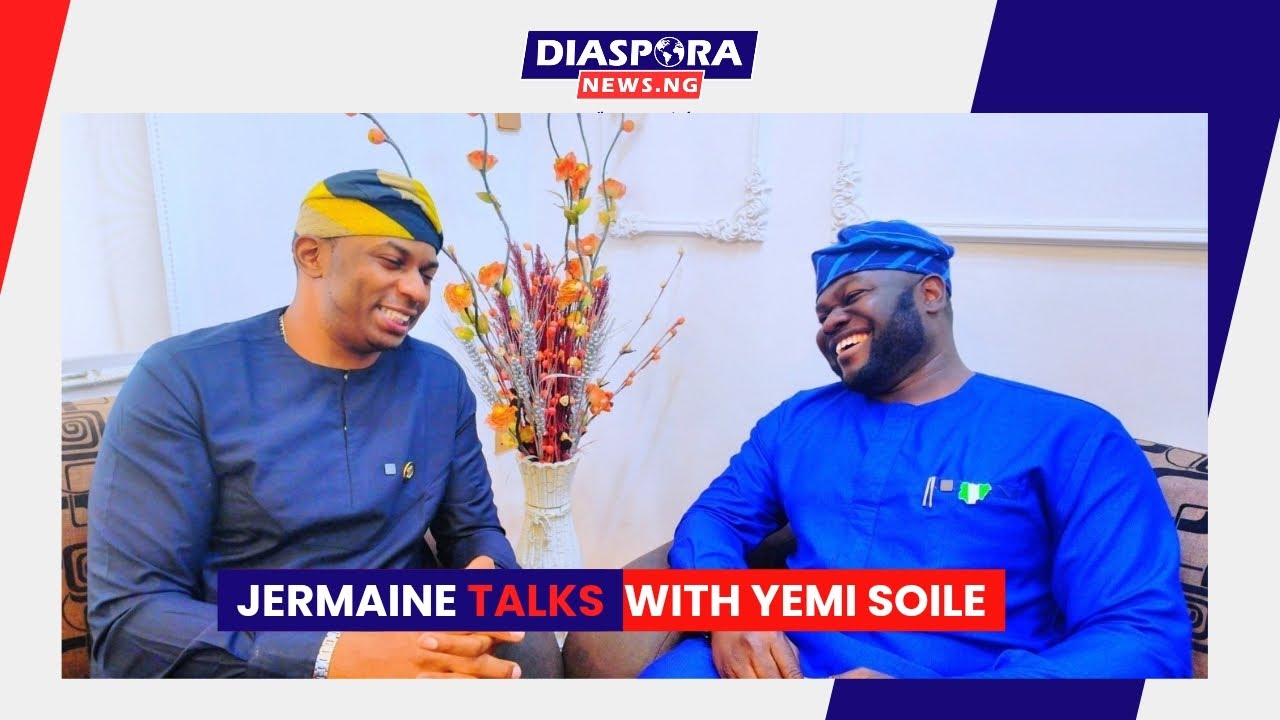 Jermaine Talks With Yemi Soile | DiasporaNews.ng - YouTube