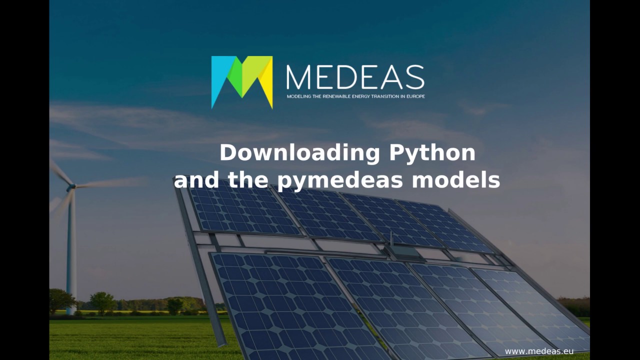 pymedeas models: How to download and install pymedeas - YouTube