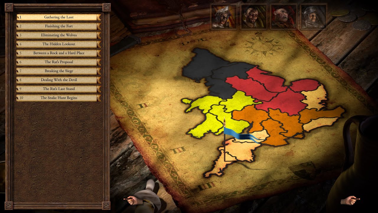 Stronghold 1 Definitive Edition ( Mission 1 Gathering the Lost ) - YouTube