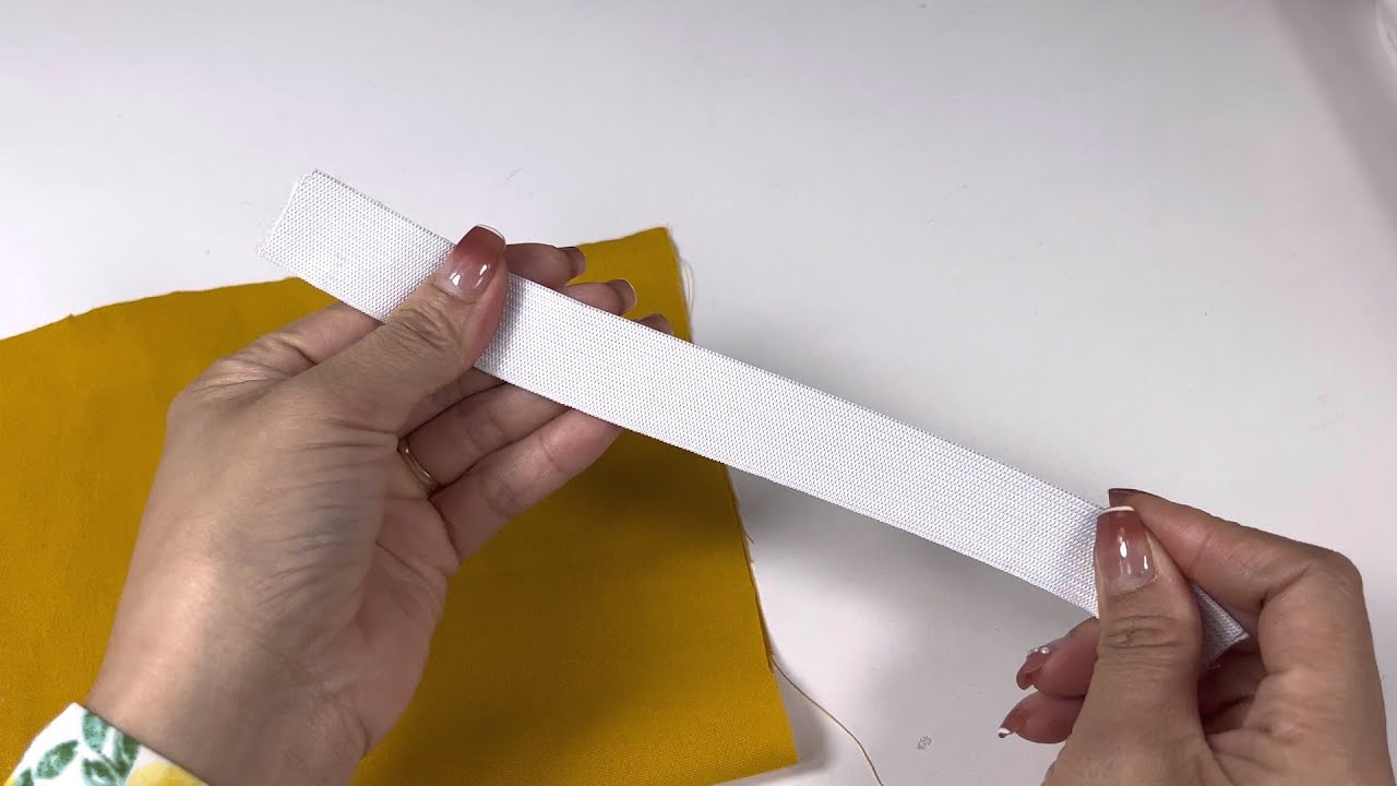 If you are a beginner will sew elastic bands properly after watching ...