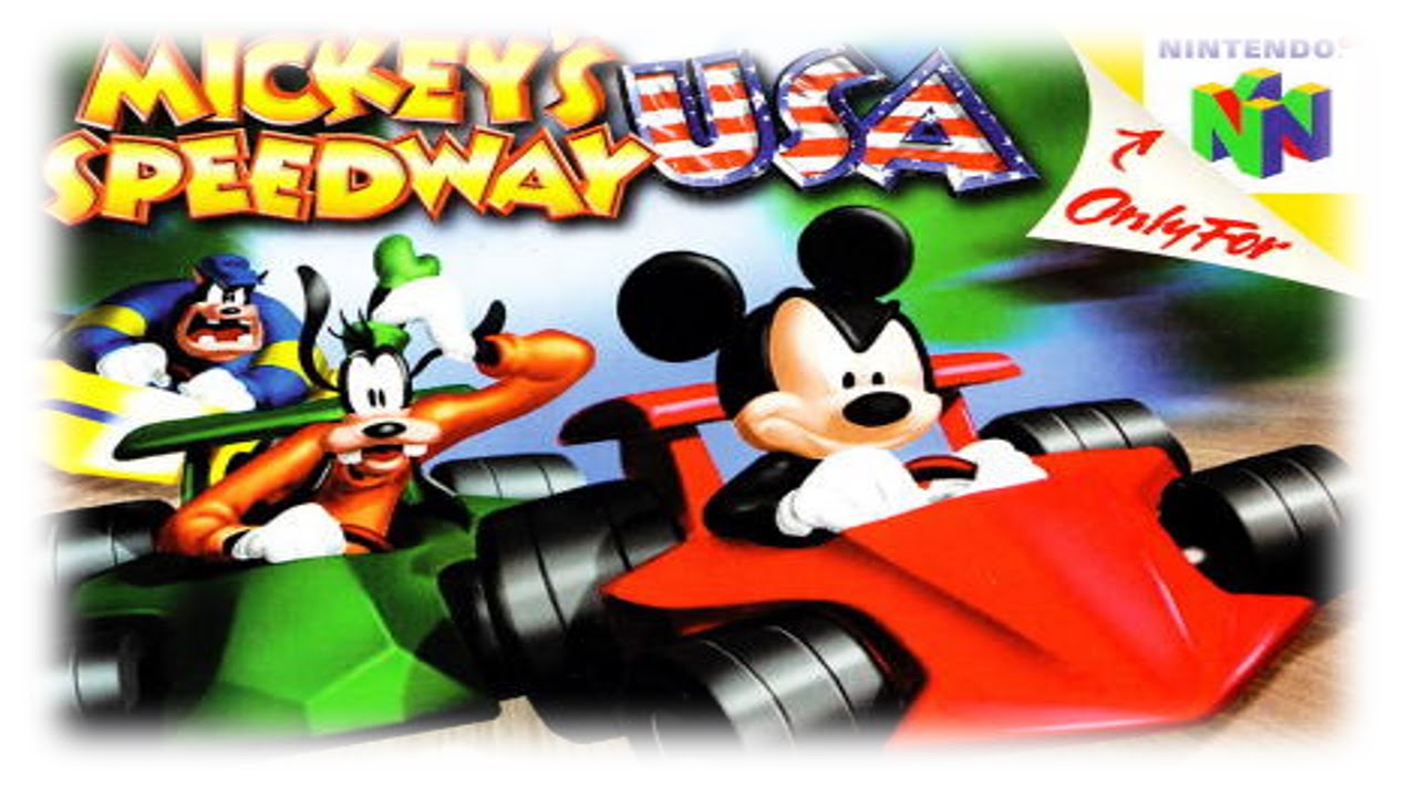 Mickey's Speedway USA (N64/2000) - Disneys Antwort auf Mario Kart ...