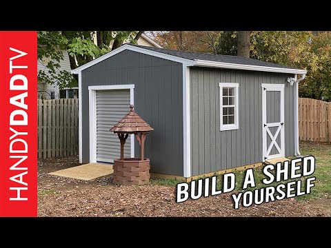 How To Design And Build A Large Storage Shed