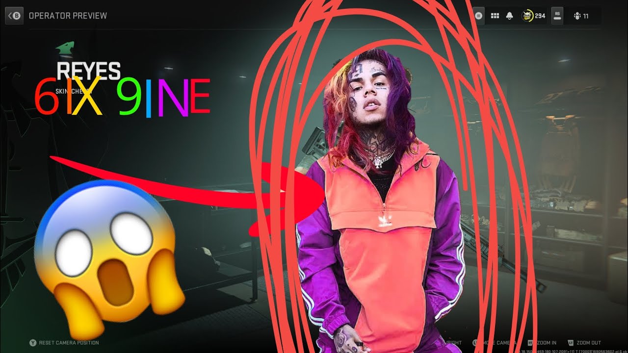 6ix 9ine Got His Own Operator MW2 - YouTube