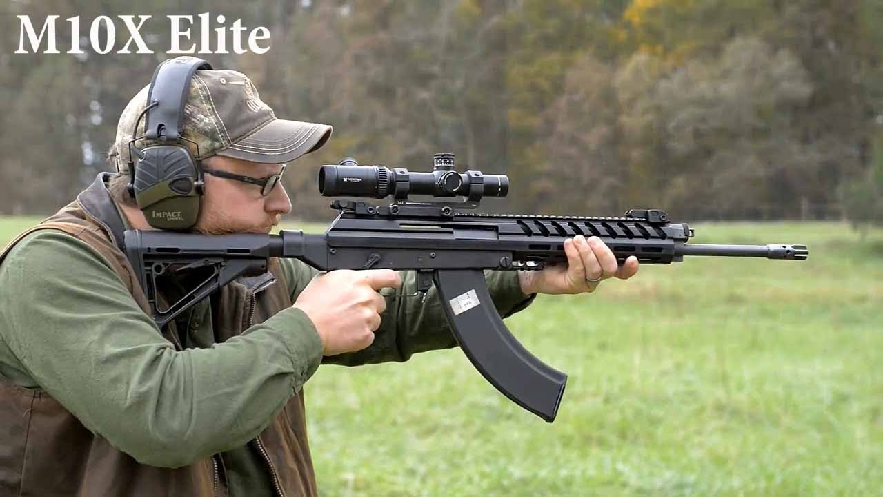 M10X Elite, американская АК-подобная штурмовая винтовка - YouTube