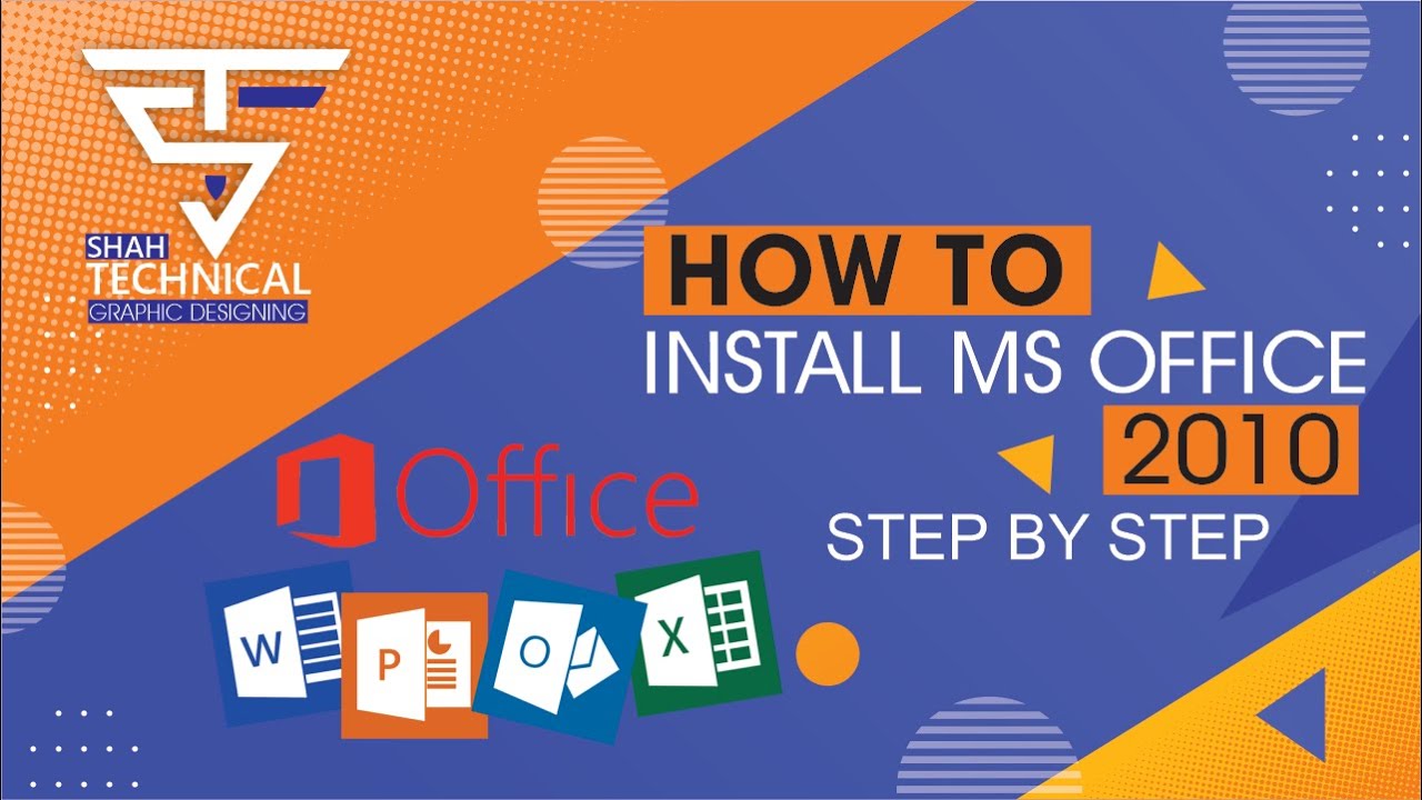 How to Install Ms office 2010 - YouTube