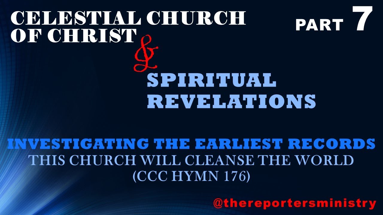 GOD IN C C C CCC AND SPIRITUAL REVELATIONS THIS CHURCH WILL CLEANSE THE ...