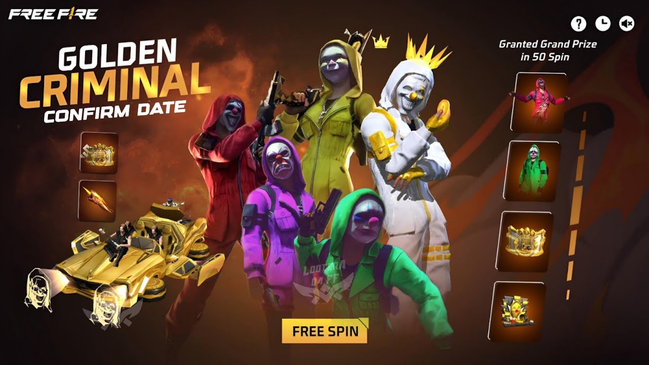 Golden Criminal Bundle (Confirm Date) 🤯💥 | Old Criminal Bundle Return ...