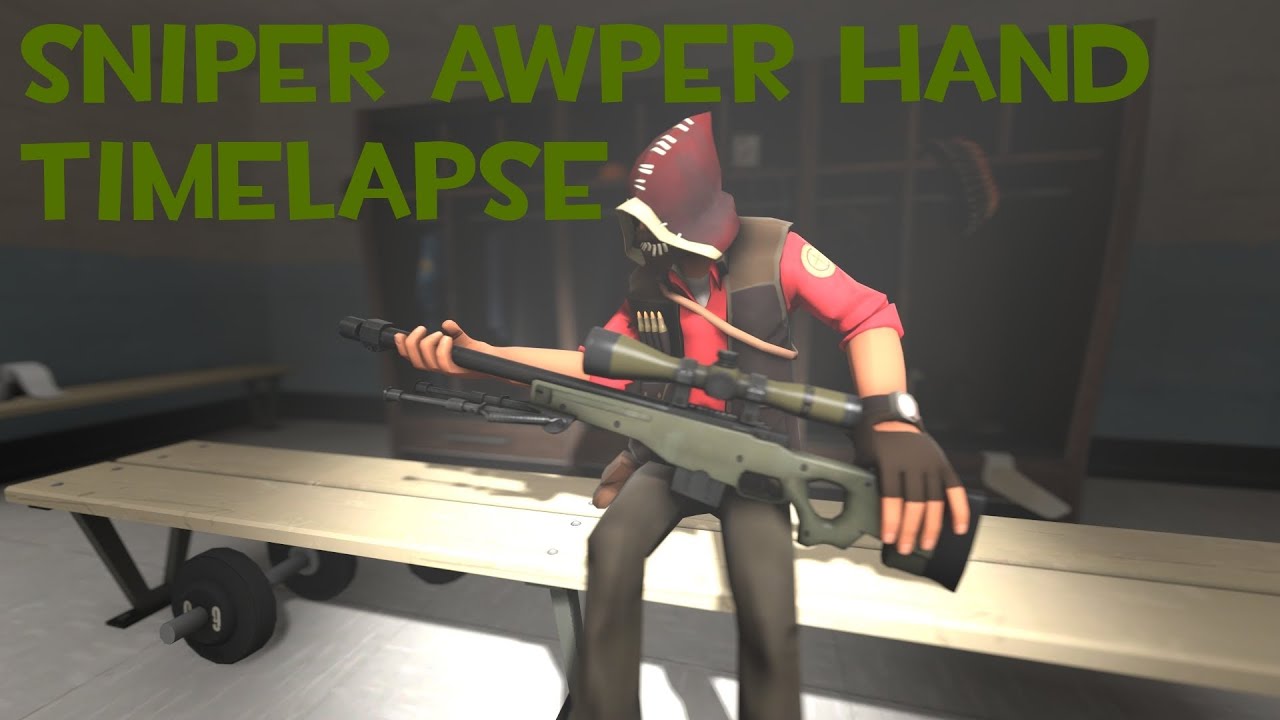 [SFM] Timelapse Sniper AWPer Hand - YouTube