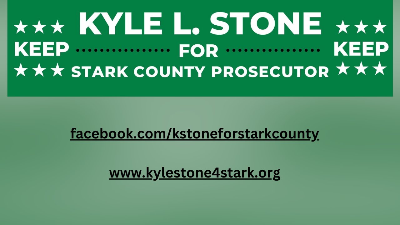 Kyle Stone is Running for Stark County Prosecutor - YouTube