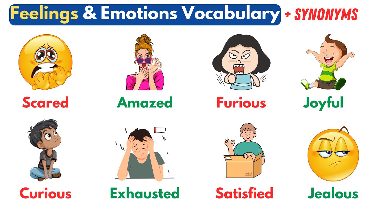 40 Feelings And Emotions Vocabulary With Synonyms Adjective Words In 40-feelings-and-emotions-vocabulary-with-synonyms-adjective-words-in