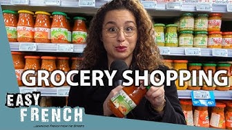 Faire les courses en France / Grocery Shopping in France ~ Intro - YouTube