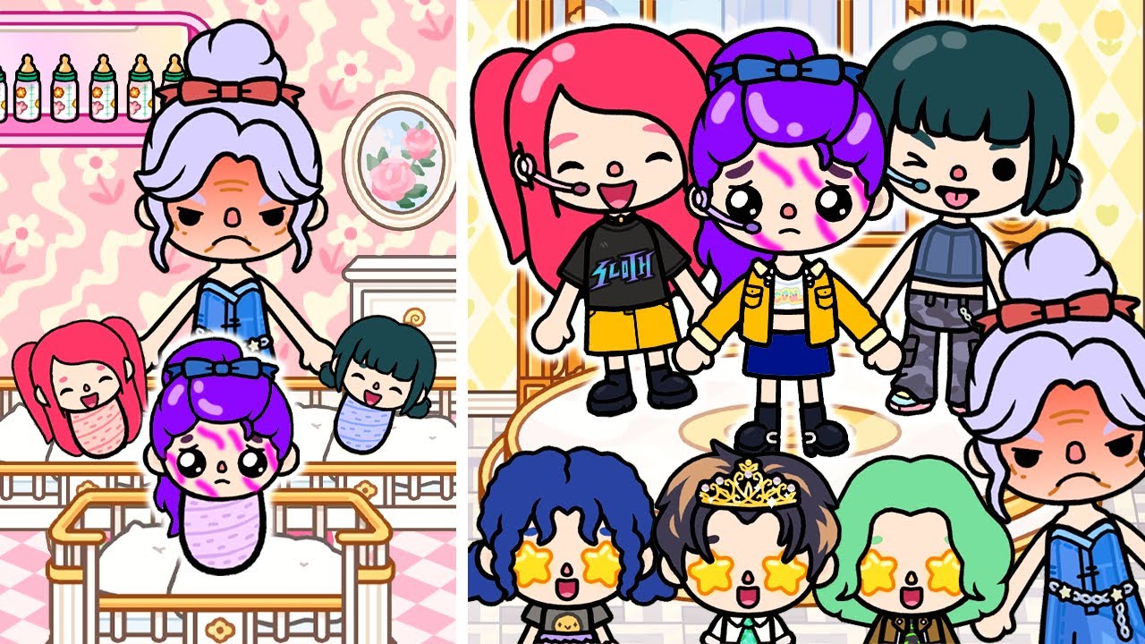 My Birthmark Make Me Became Famous 🎁💗 Toca Life Story | Toca Boca - YouTube