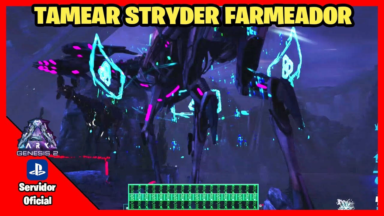 TAMEAR STRYDER fácil y rápido | ARK GÉNESIS 2 - YouTube