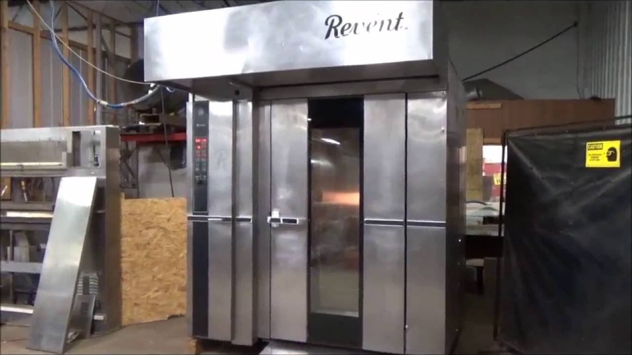 Revent Double Rack Oven, Model: 724 G DG, Running - YouTube