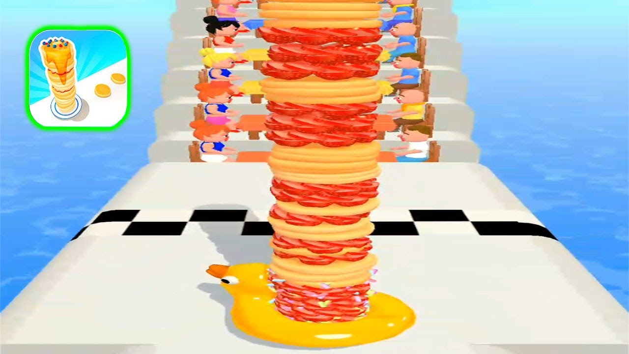 Pancake Run Gameplay All Levels Android, iOS Mobile Walkthrough #4 ...