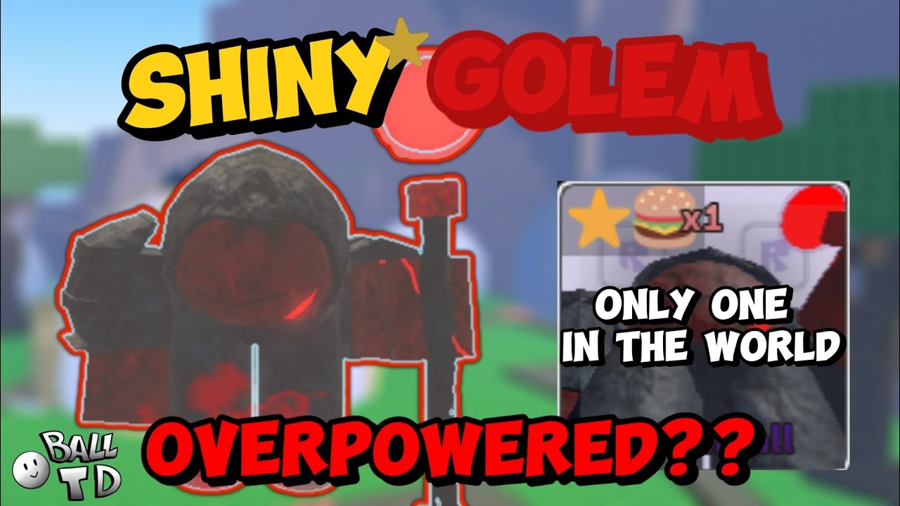 SHINY GOLEM SHOWCASE!! | Trading Montage Coming Soon (Hopefully 🤞 ...