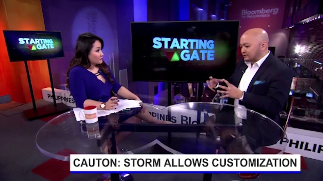 STORM CEO, Peter Cauton at Starting Gate (Bloomberg Philippines) - YouTube