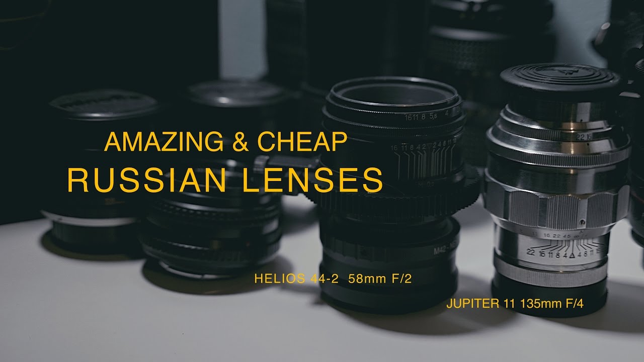 Russian lenses-Helios 44-2 & Jupiter 11 - YouTube