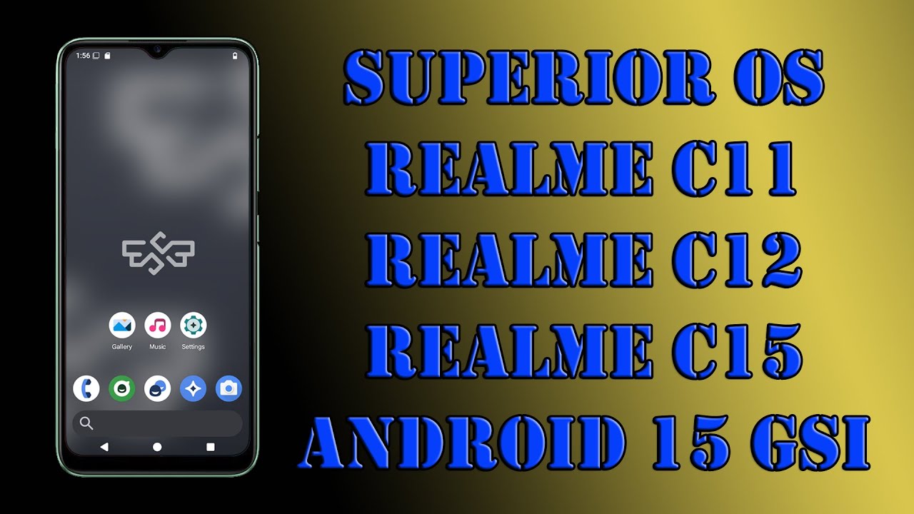 Cara Install Custom ROM Superior OS Android 15 di Realme C11, C12 & C15 ...