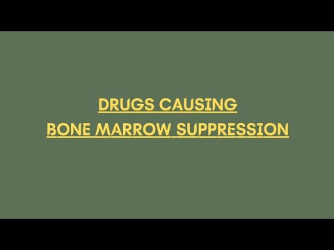Bone marrow suppressing drugs mnemonic - YouTube