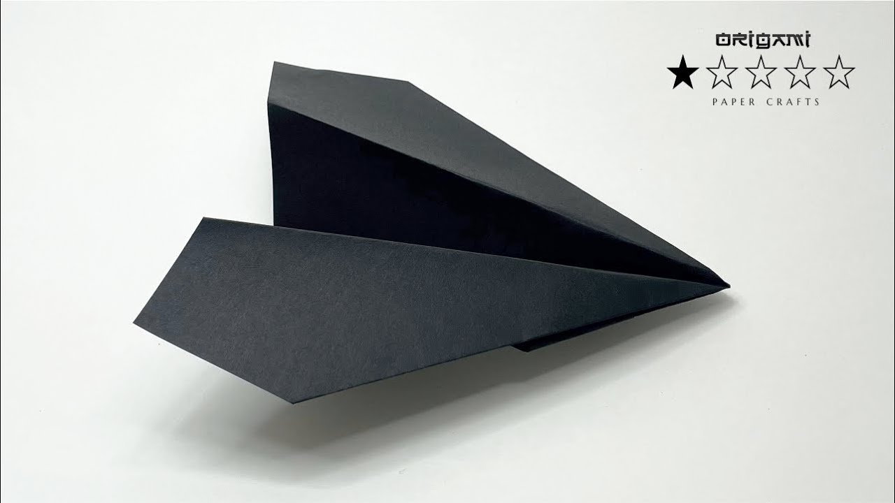 Paper plane - Easy Origami Tutorial - YouTube