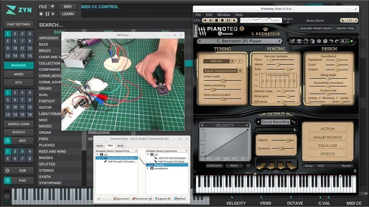 ESP32 S2 MIDI Music Box - YouTube