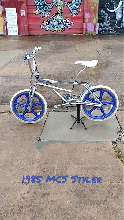 1985 MCS Styler Old School BMX Freestyle Bike Bicycle #rare #mcs #oldschool #logicalsong # ...