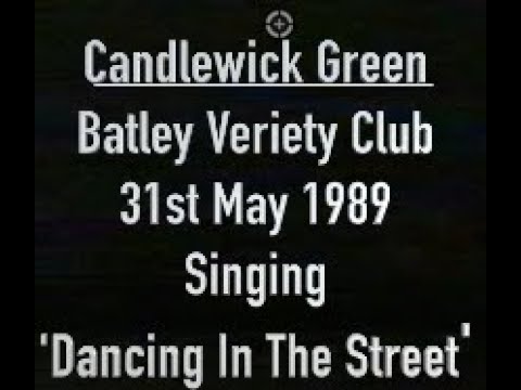 Candlewick Green Frontier Club Batley 'Dancin in the street' 1986/7 ...