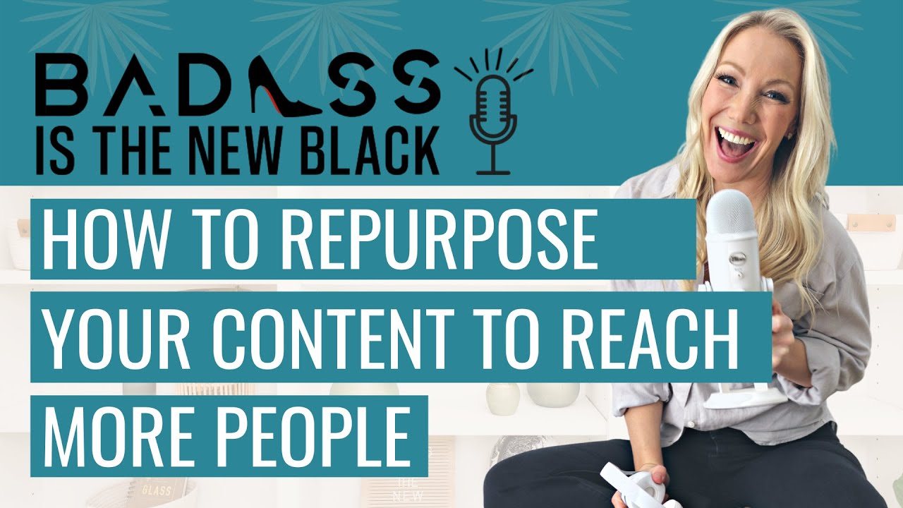 How to repurpose your content to reach more people. - YouTube