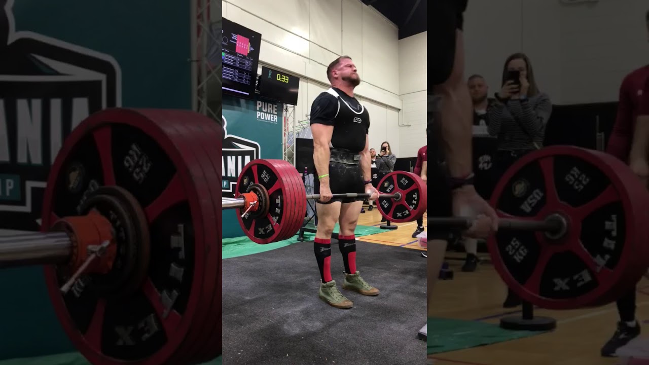 Stephen Brindle 623lb Deadlift - YouTube