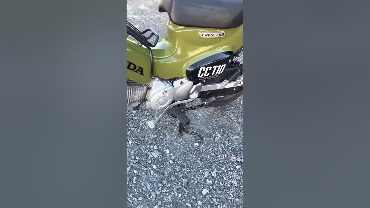 クロスカブ110 JA45 始動動画 - YouTube