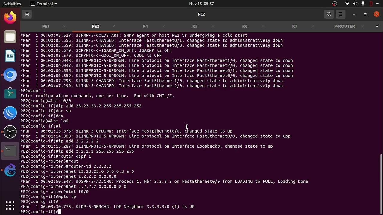 TASK 14! HOW TO CONFIGURE MPLS VPN TO CE BGP - YouTube