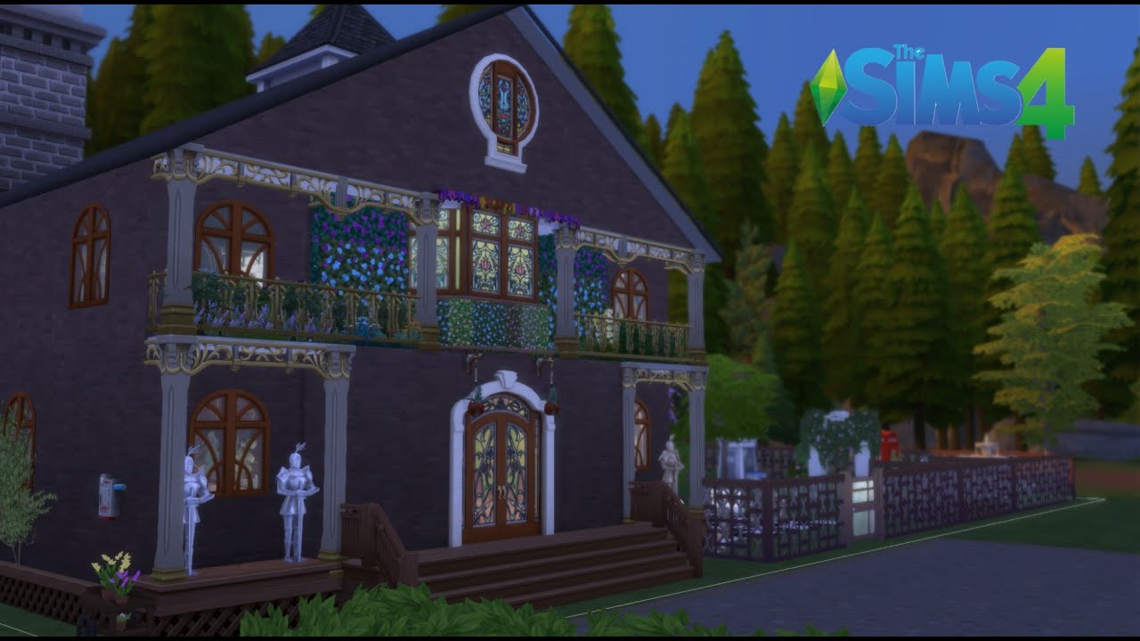 A Touch of Magic! - Realm of Magic Build Tour - Sims 4 - YouTube