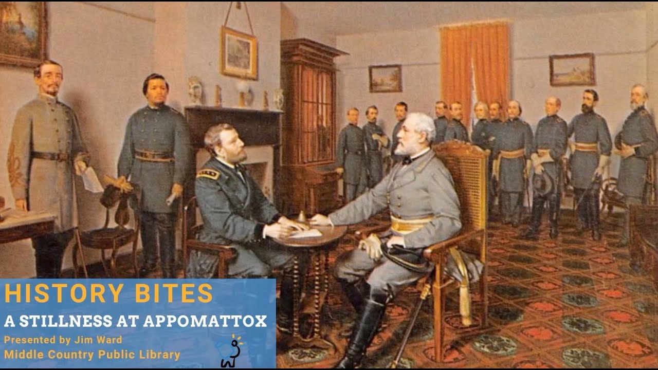 History Bites : A Stillness at Appomattox - YouTube