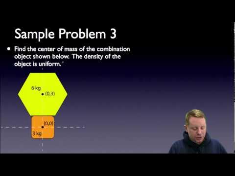 AP Physics 1 - Center of Mass - YouTube