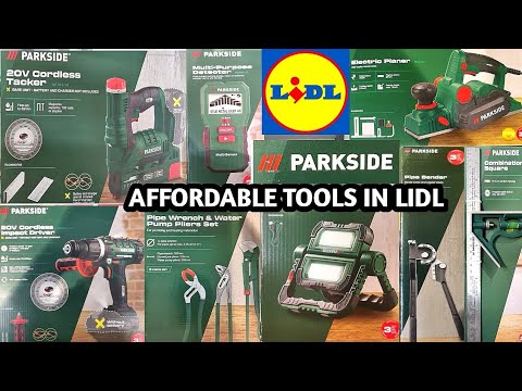 LIDL PARKSIDE TOOLS FULL VARIETY/WHEN ITS GONE ITS GONE/AFFORDABLE ...