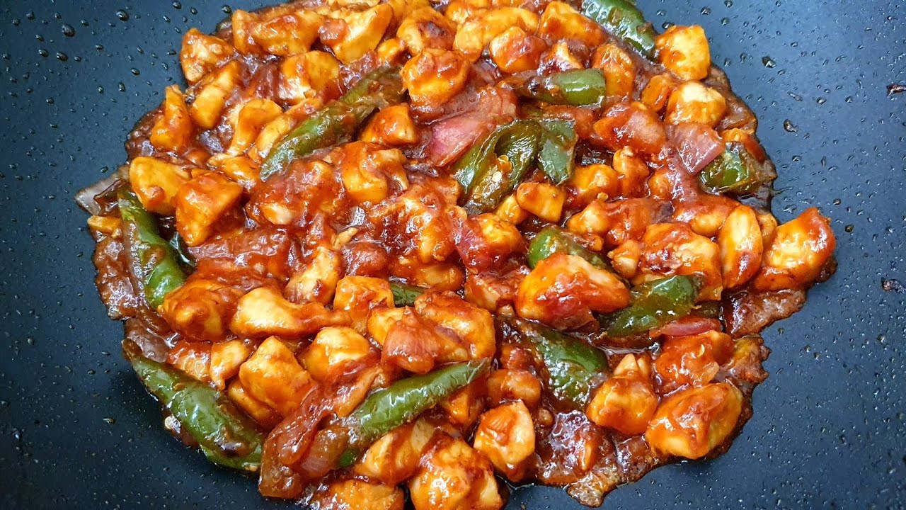 CHILLI CHICKEN (MY OWN RECIPE) | AYAM MASAK CILI CARA SAYA | - YouTube