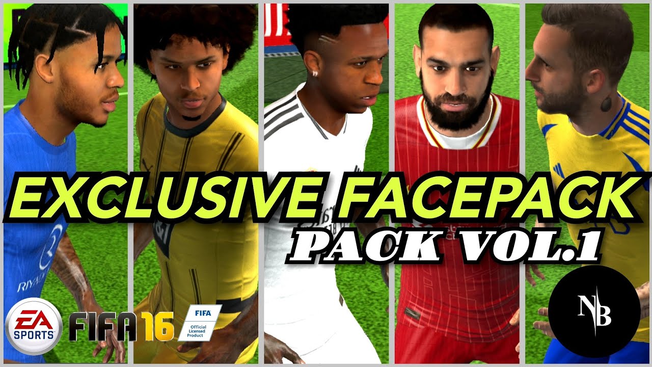 EXCLUSIVE FACEPACK VOL.1 FIFA 16 MOBILE - YouTube