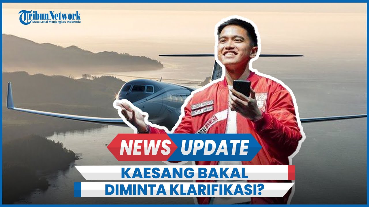 KPK Minta Penggunaan Jet Pribadi Gulfstream Kaesang Diklarifikasi - YouTube