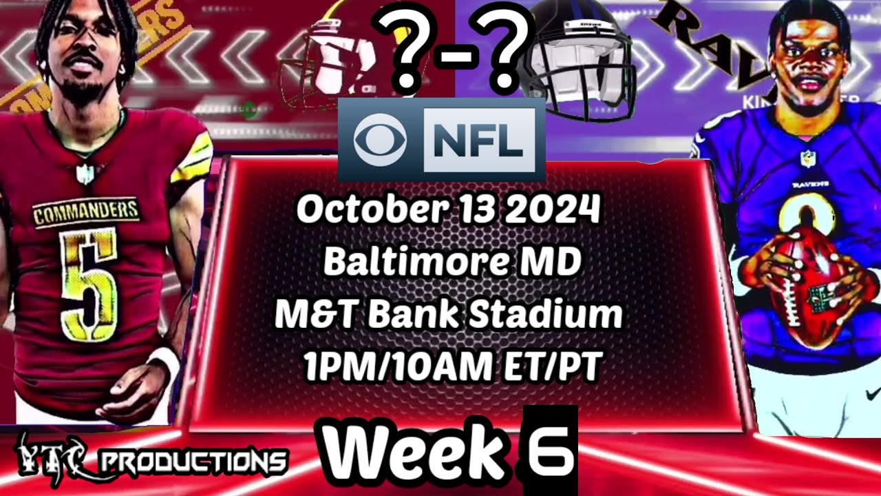 NFL Week 6 Picks & Predictions 2024 - YouTube