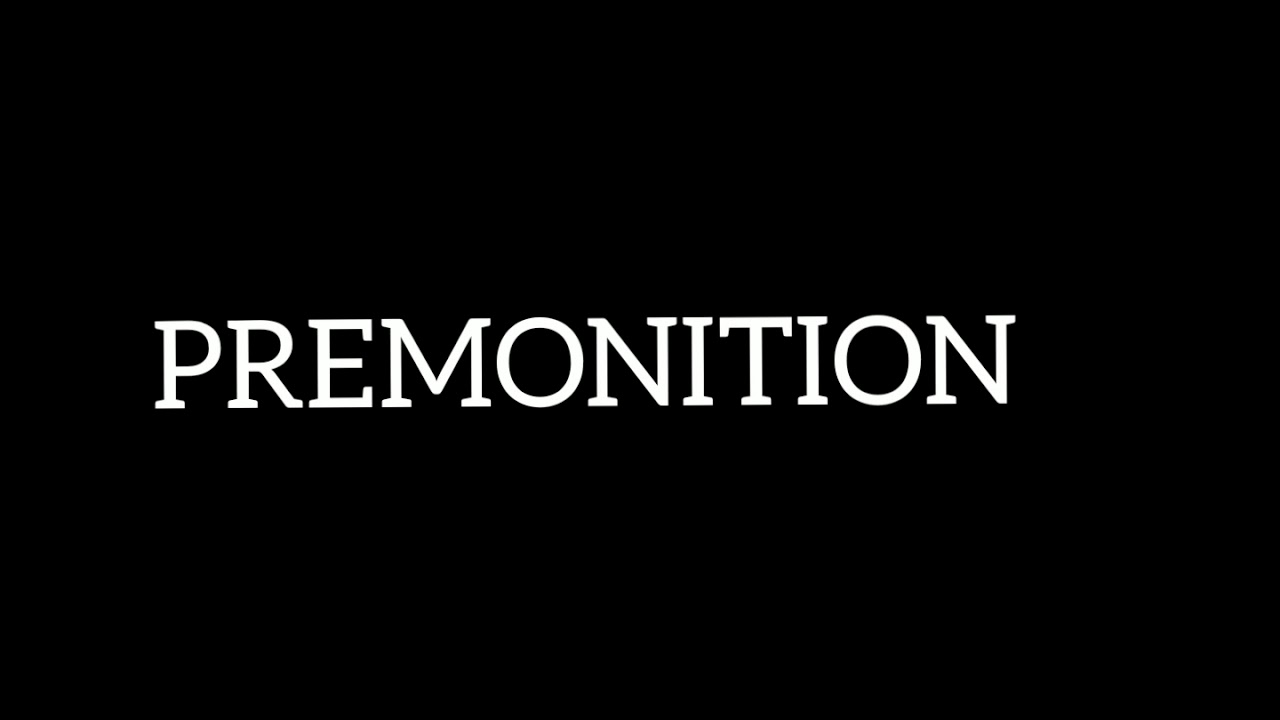 Pronunciation and Definition of Premonition - YouTube