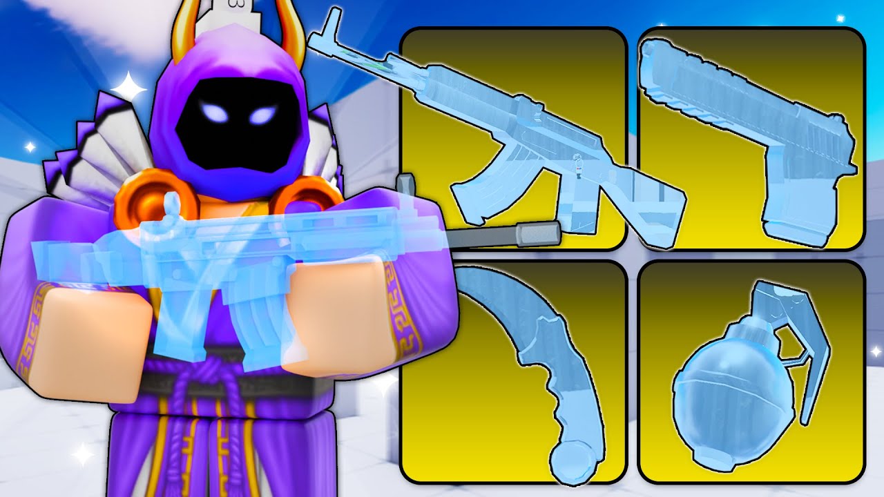 I UNLOCKED the GLASS LOADOUT In Roblox Rivals! - YouTube
