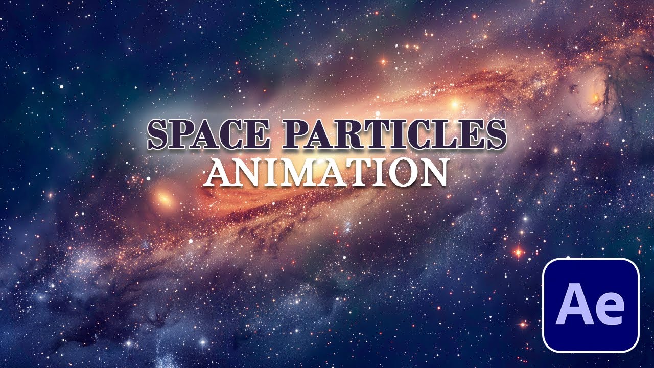 How to make Space Particles in after effect I Tutorial - YouTube